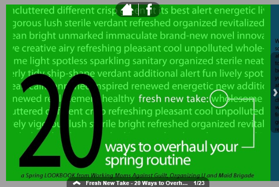 Fresh New Take - 20 Ways to Overhaul Your Spring Routine - Maid Brigade